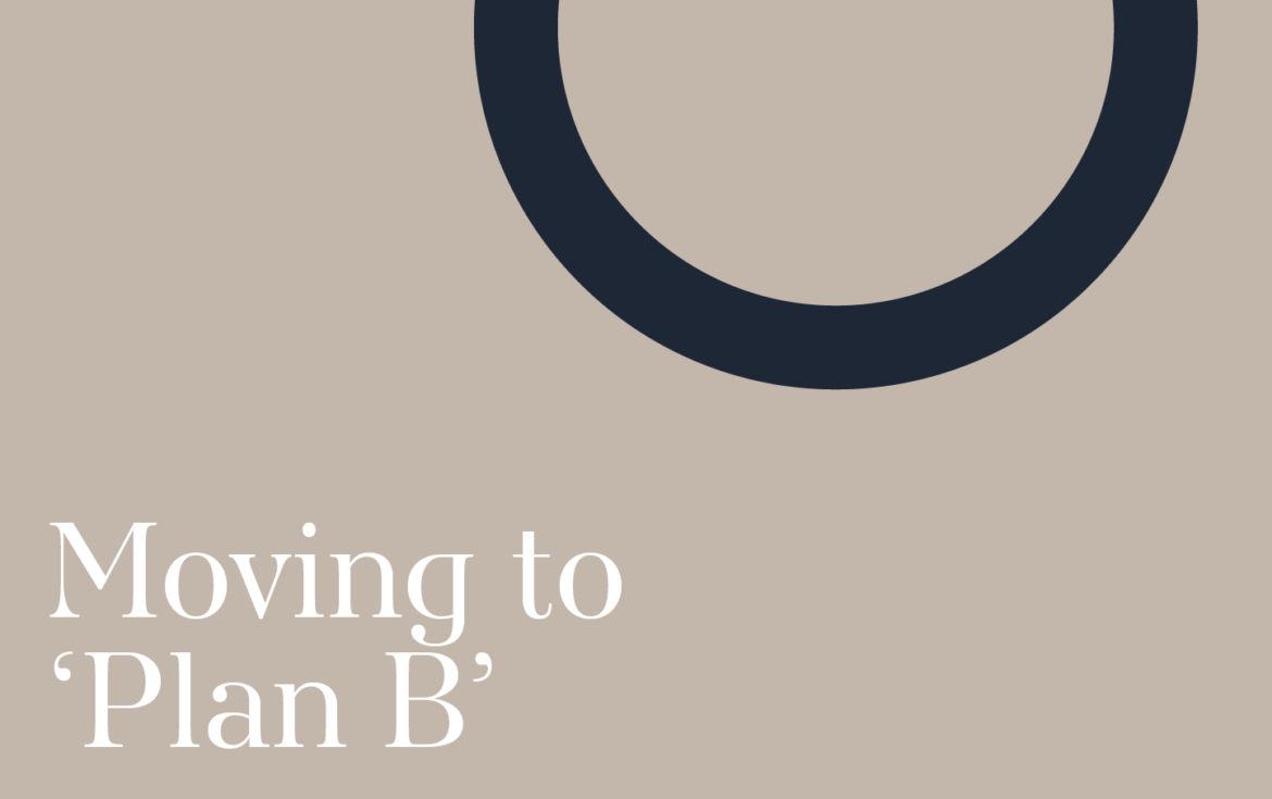 Moving to ‘Plan B’ | DH Business Support