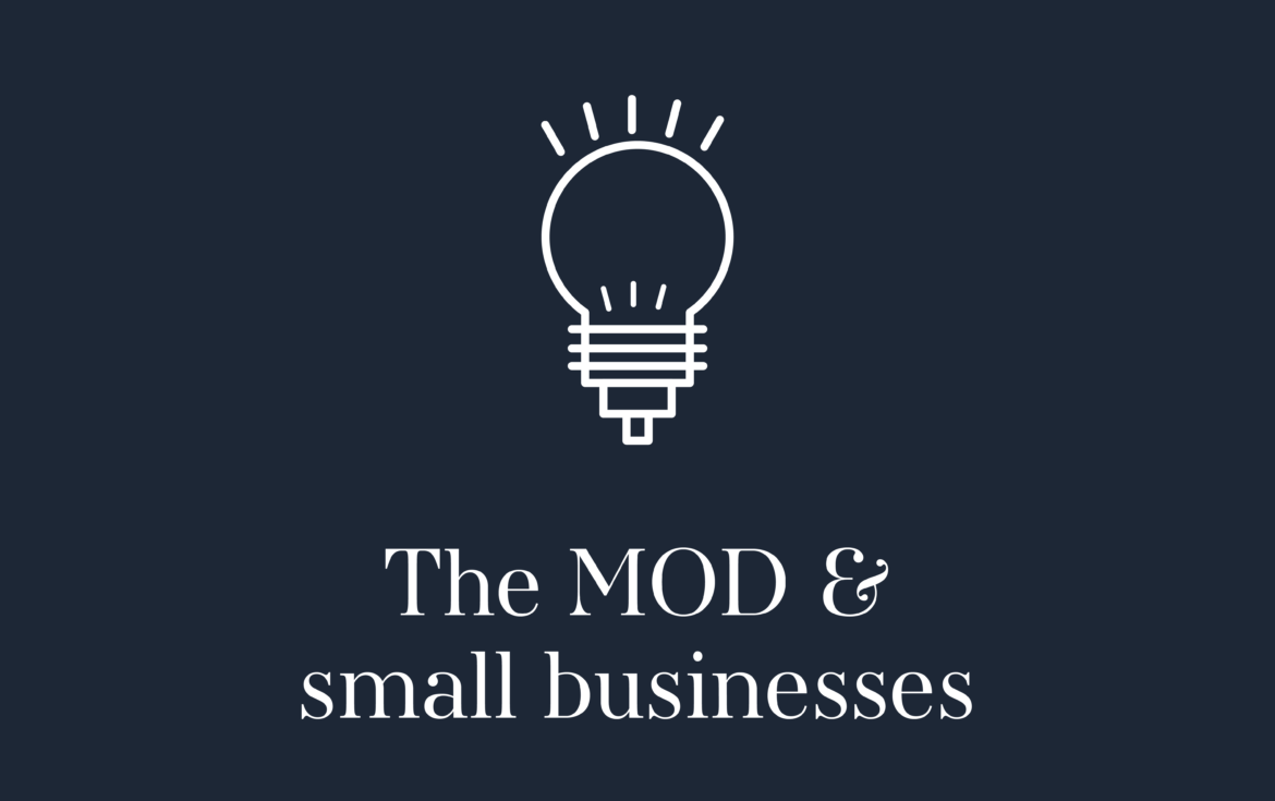MOD's Defence Infrastructure Supports Small Businesses